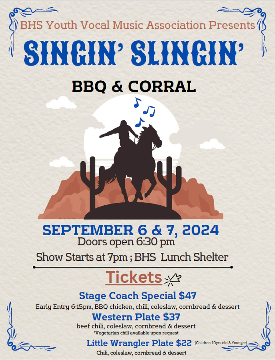 BHS VOCAL - Online Box Office - itsmyseat.com